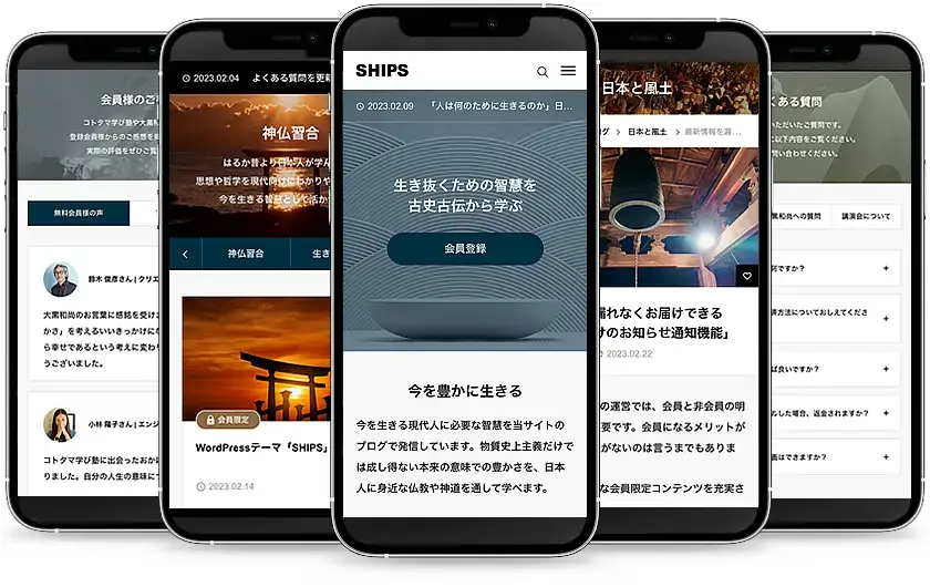 【TCDテーマ】会員制サイトを作れるWordPressテーマ「SHIPS」 | Brainレビュー王【ブレインの口コミ・評判】